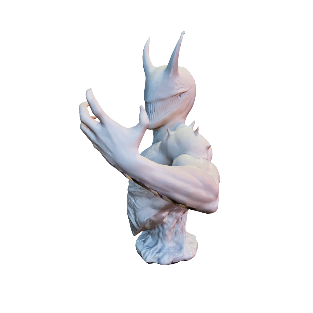 Venomized devil bust Fan art – Sojatec LLC